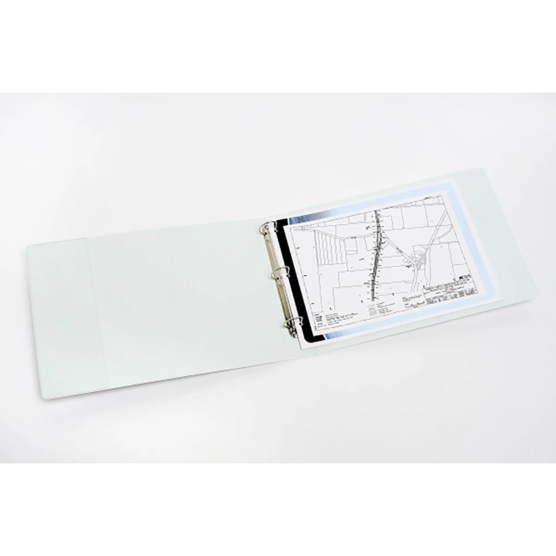 Marbig A3 Overlay Ring Binder Landscape 3/25 White - PenHarbor Premium ...